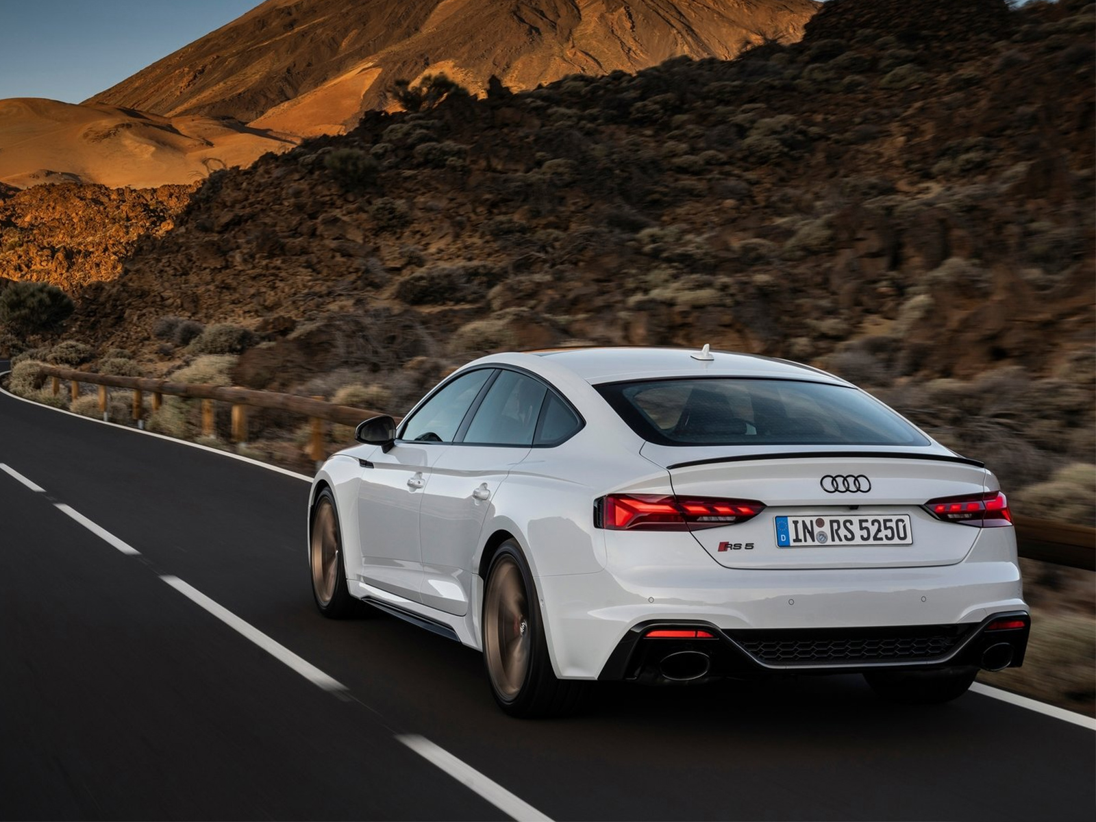 Фото Audi RS5 - Audi RS5 Sportback 2020 вид сзади